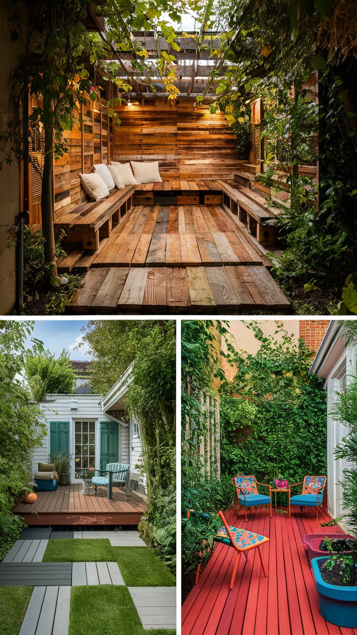Stunning Small Garden Decking Ideas on a Budget - Harvesthex