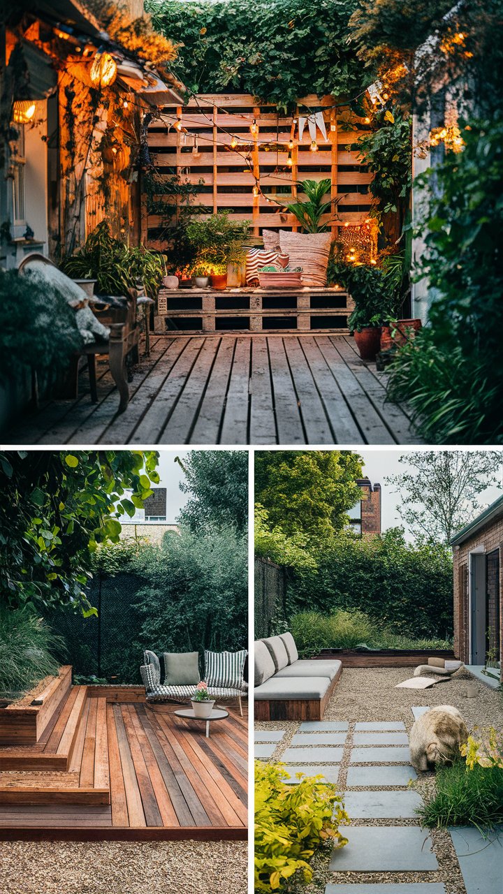 Budget-Friendly Small Garden Decking Ideas - Harvesthex