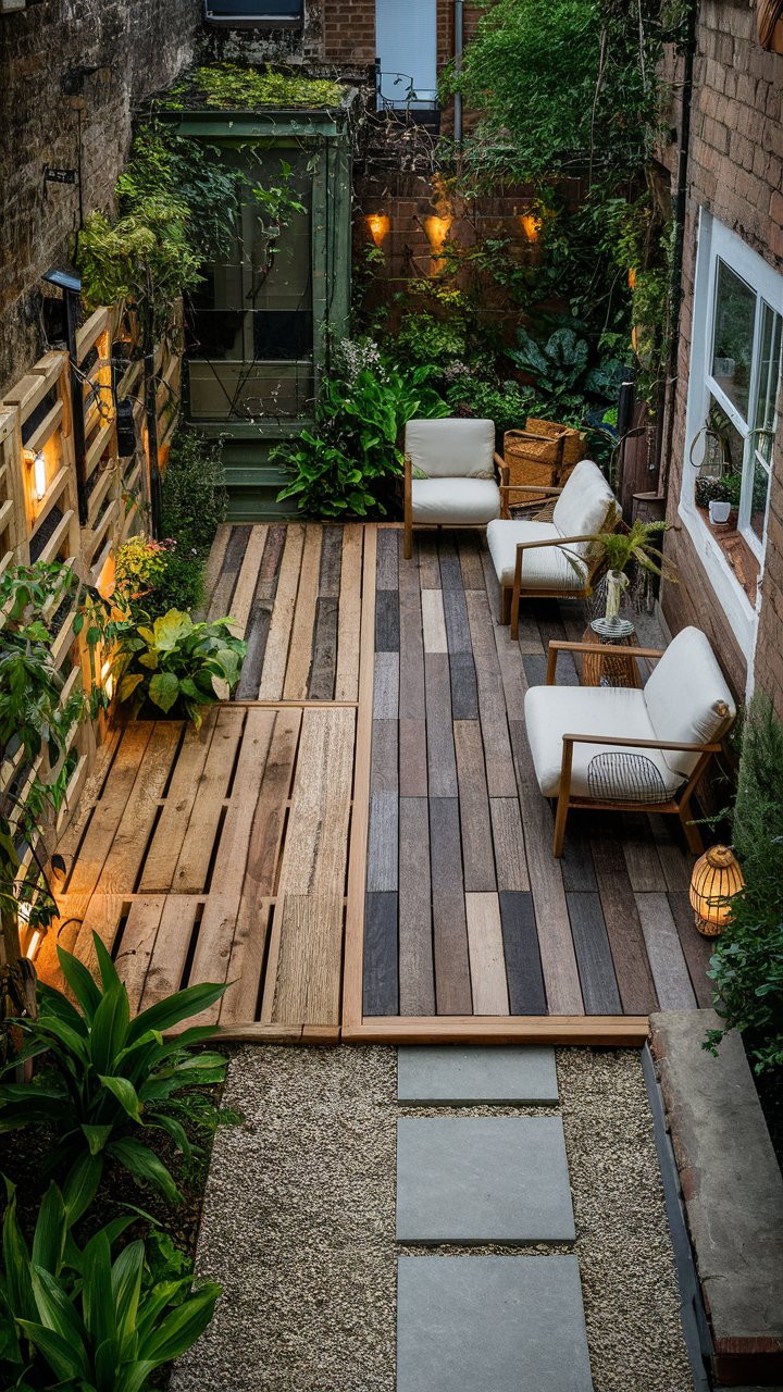 Budget-Friendly Small Garden Decking Ideas - Harvesthex