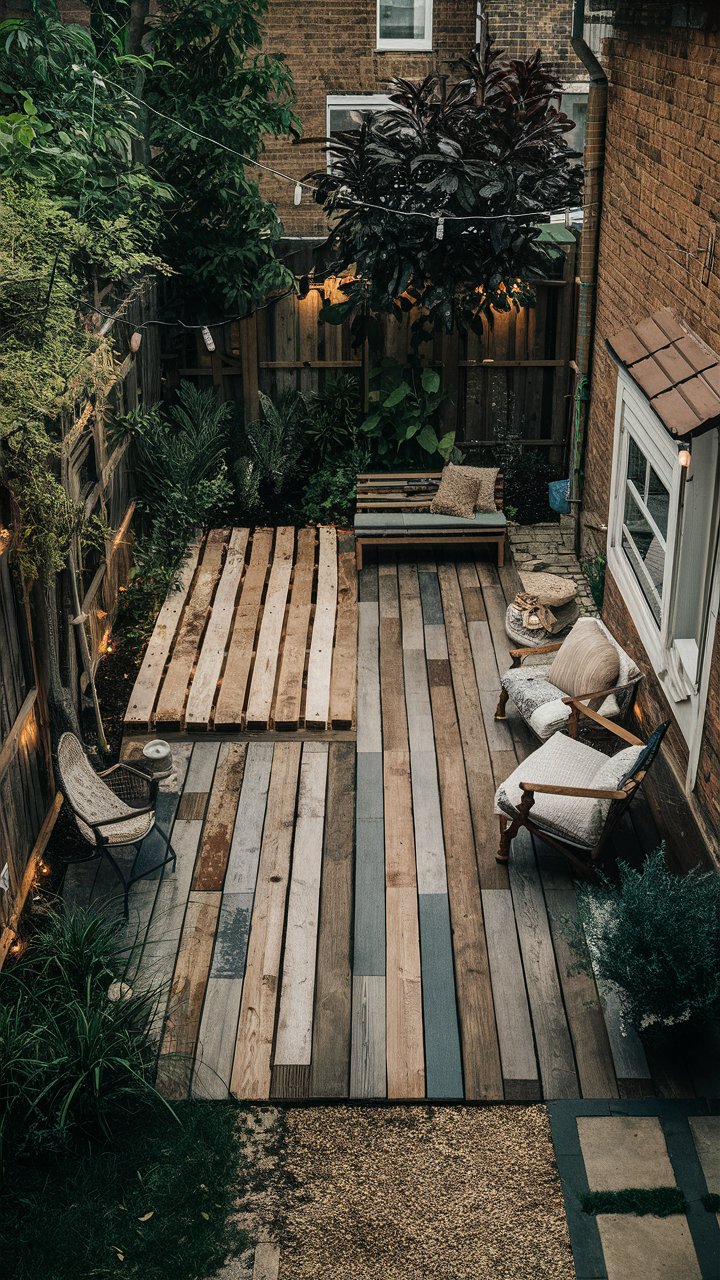 Budget-Friendly Small Garden Decking Ideas - Harvesthex