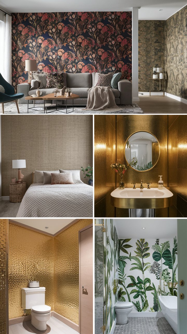 Creative Wall Papering Ideas for a Stunning Home - Harvesthex