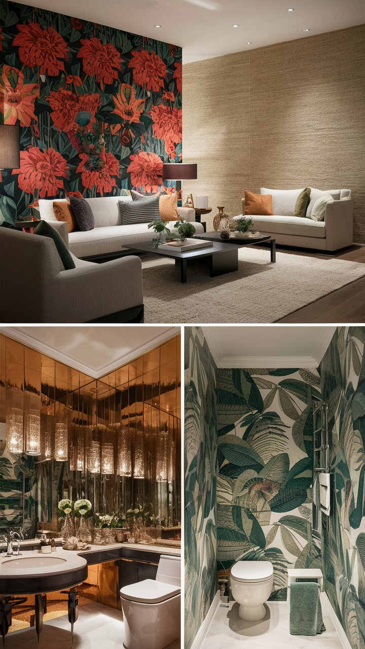 Creative Wall Papering Ideas for a Stunning Home - Harvesthex