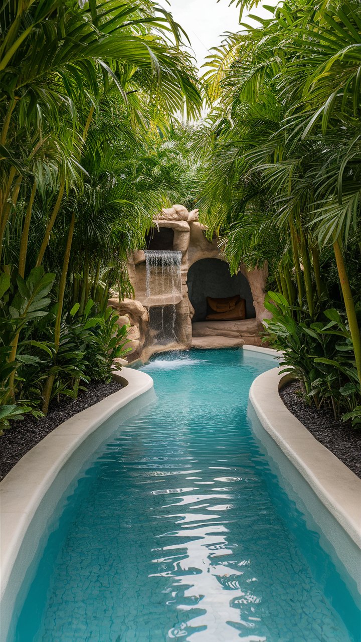 25 Stunning Backyard Lazy River Ideas for Ultimate Relaxation - Harvesthex