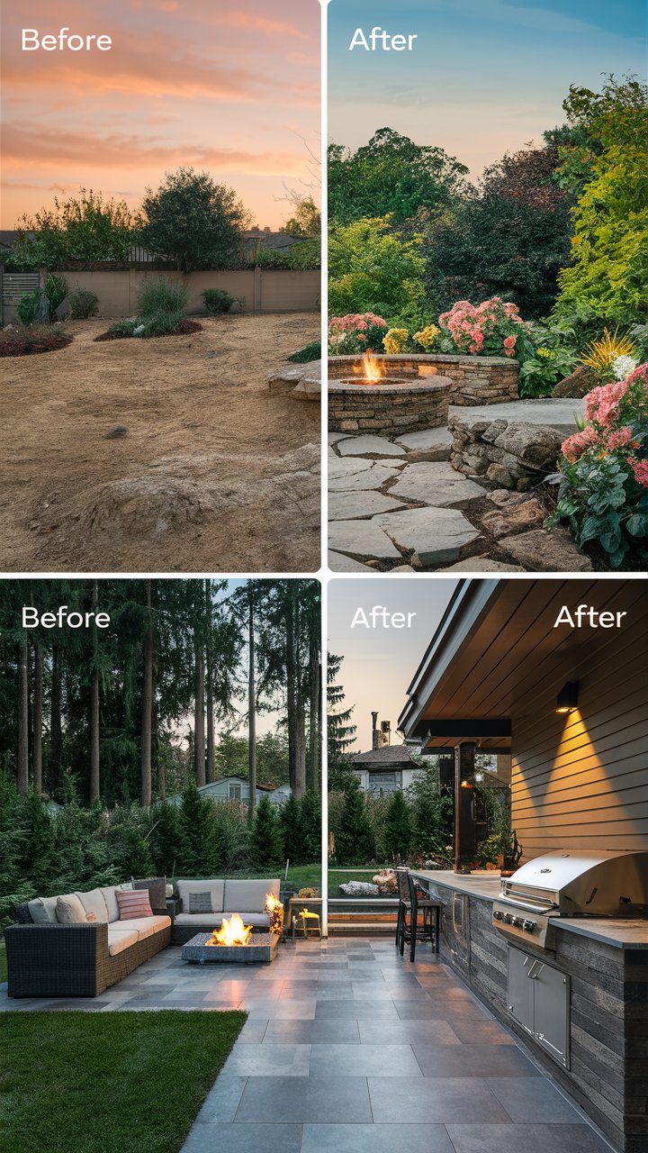Stunning Yard Renovations: Before and After Transformations - Harvesthex