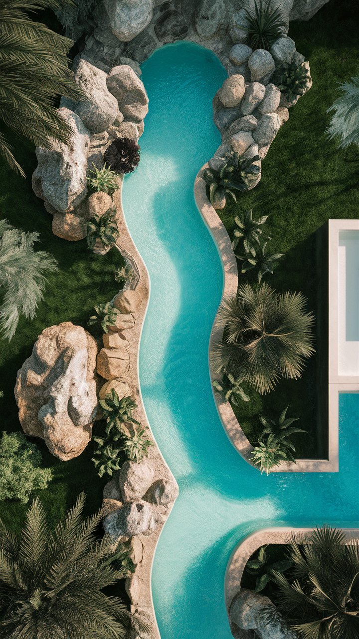 25 Stunning Backyard Lazy River Ideas for Ultimate Relaxation - Harvesthex