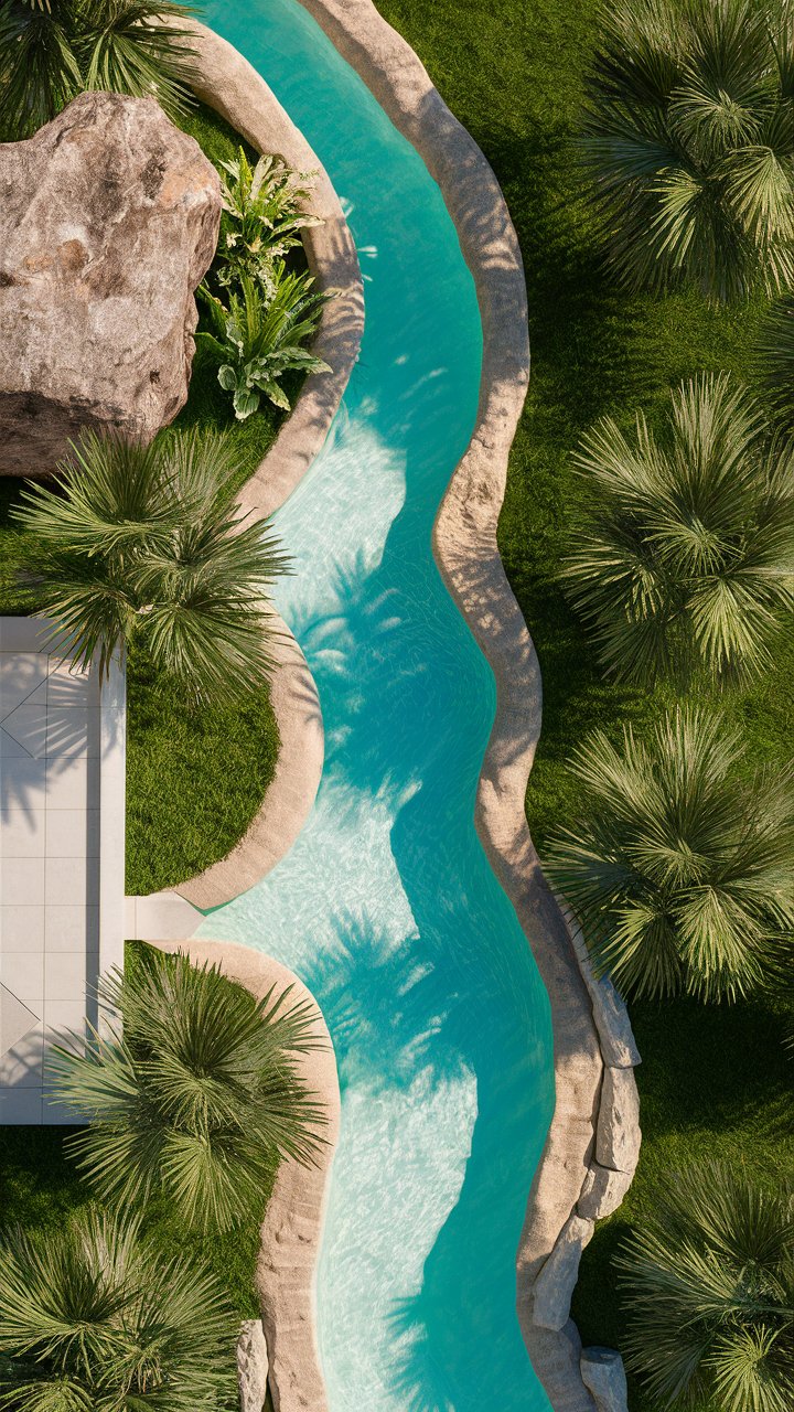 25 Stunning Backyard Lazy River Ideas for Ultimate Relaxation - Harvesthex