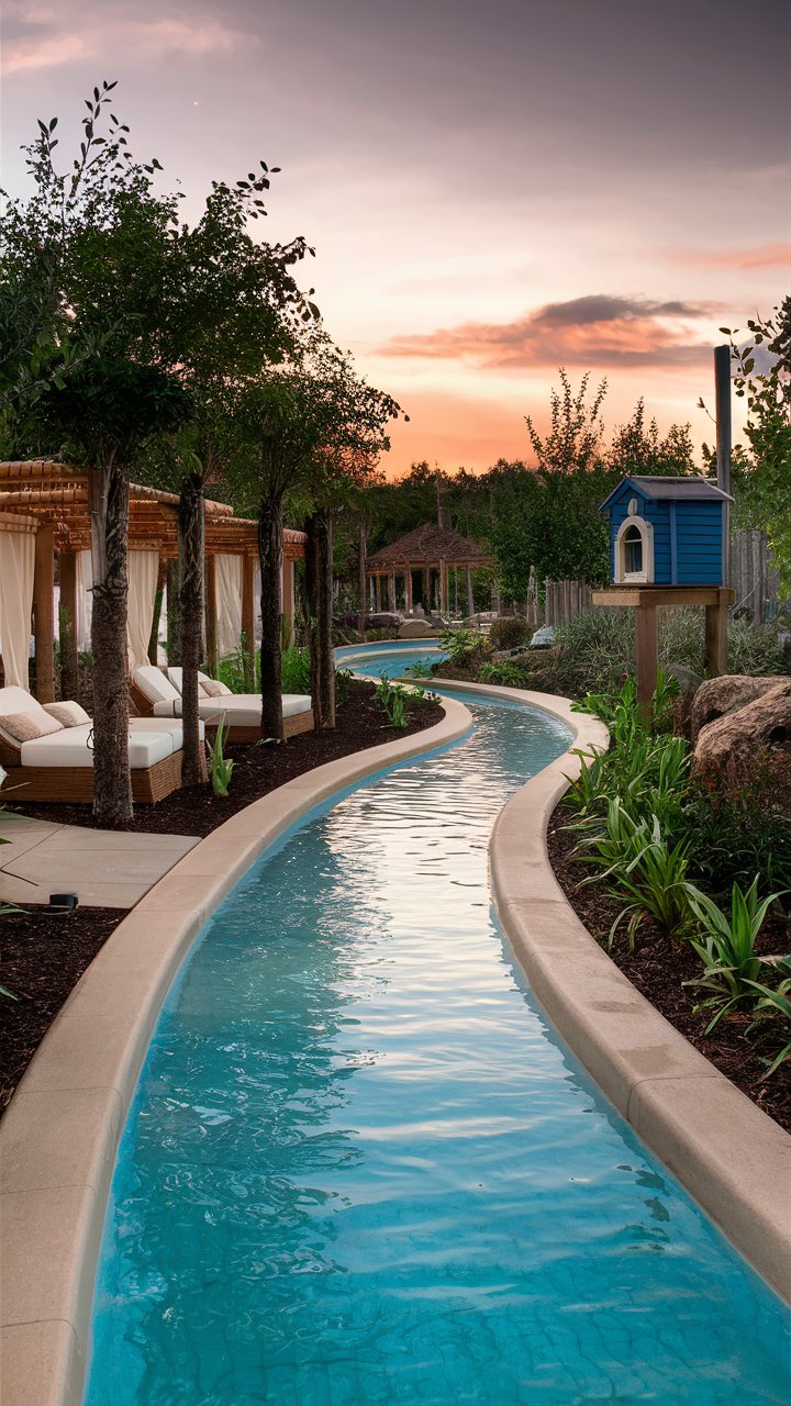 25 Stunning Backyard Lazy River Ideas for Ultimate Relaxation - Harvesthex
