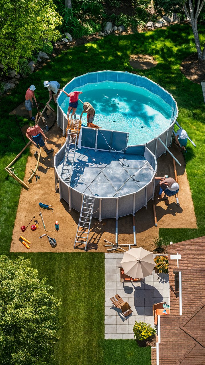 10 Simple Steps to Master Your Above Ground Pool Setup - Harvesthex