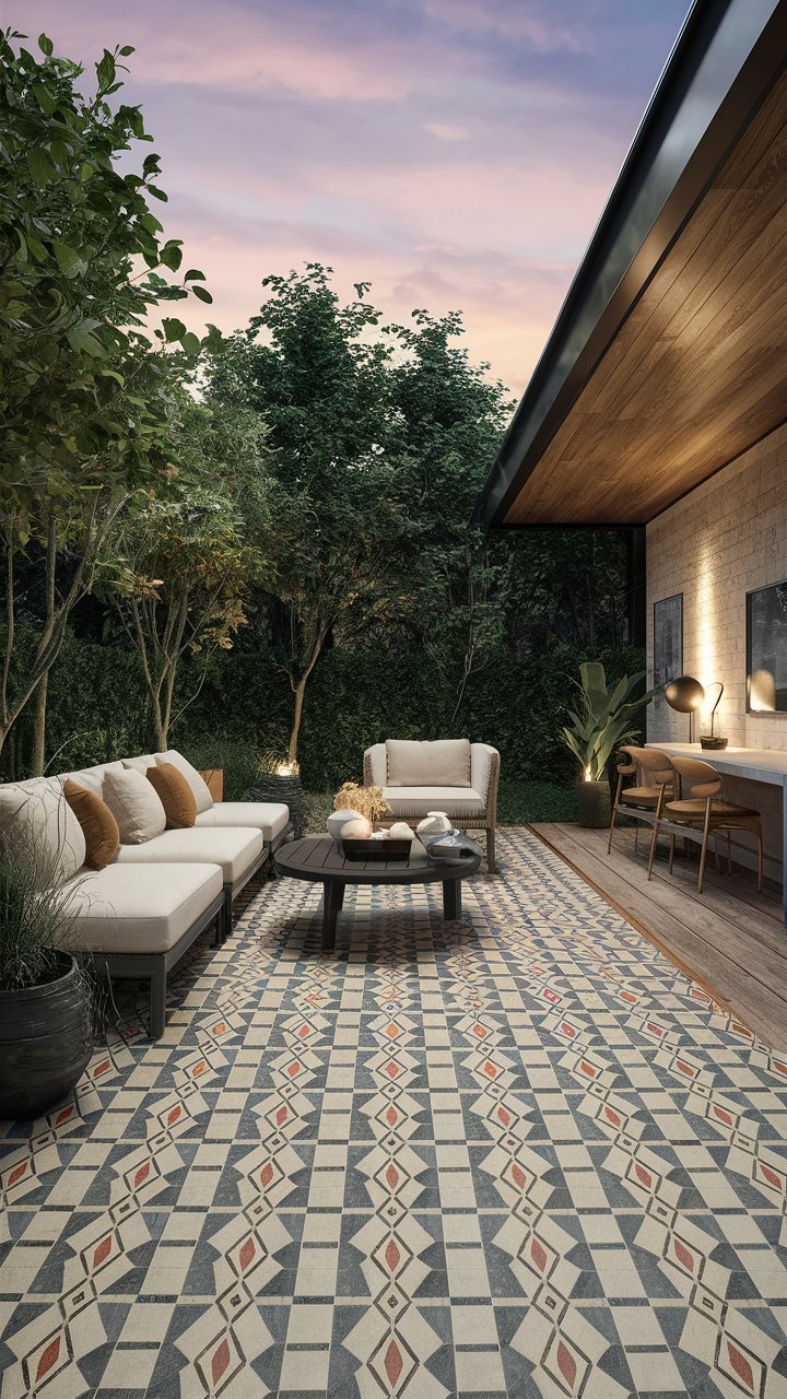 20 Creative Ideas to Transform Your Outdoor Tiles - Harvesthex