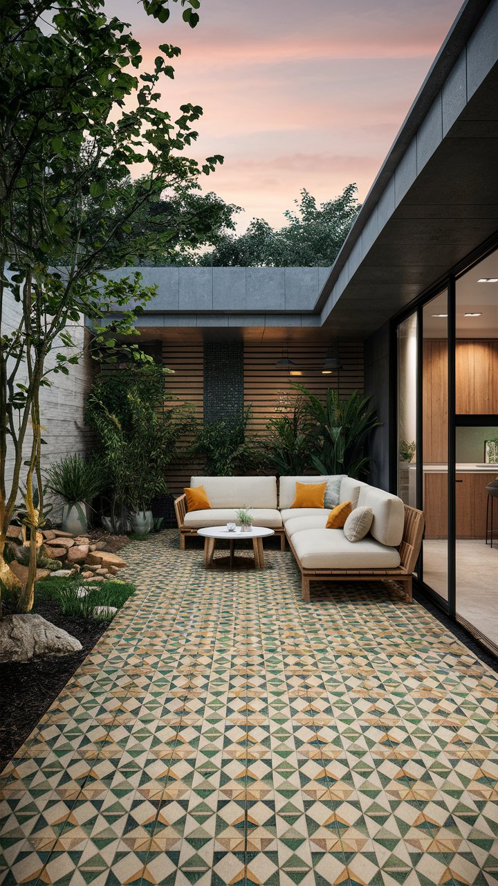 20 Creative Ideas to Transform Your Outdoor Tiles - Harvesthex