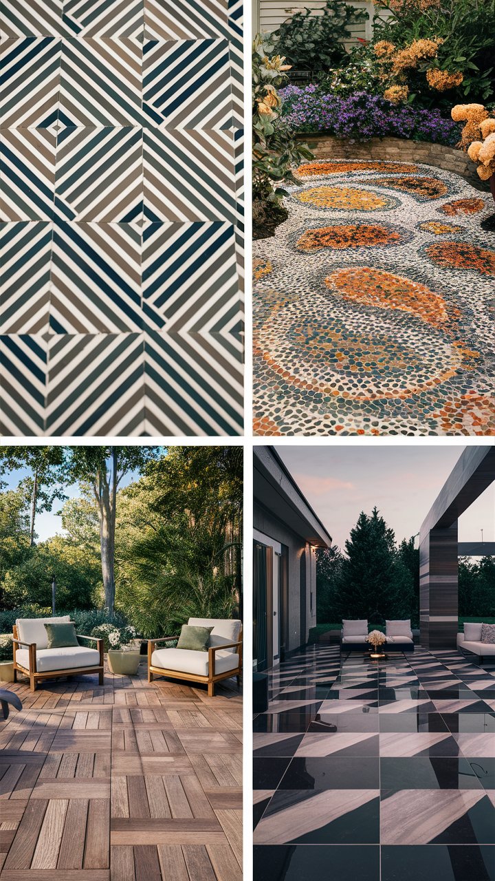 20 Creative Ideas to Transform Your Outdoor Tiles - Harvesthex