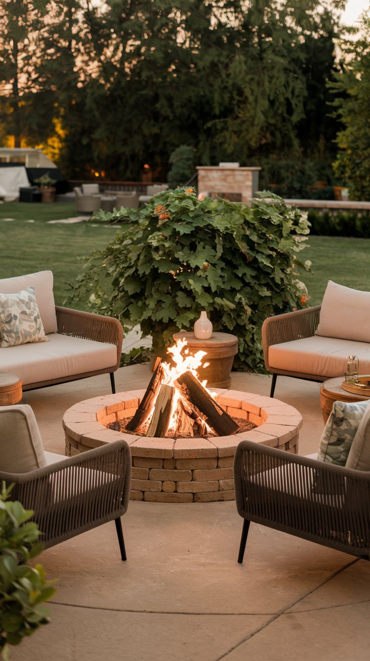 20 Creative Outdoor Fire Pit Area Ideas to Elevate Your Backyard ...