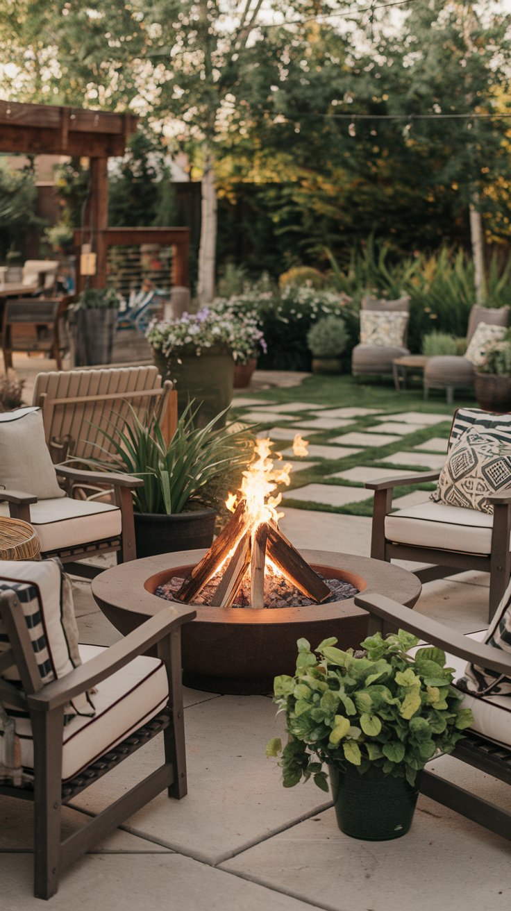 20 Creative Outdoor Fire Pit Area Ideas to Elevate Your Backyard ...