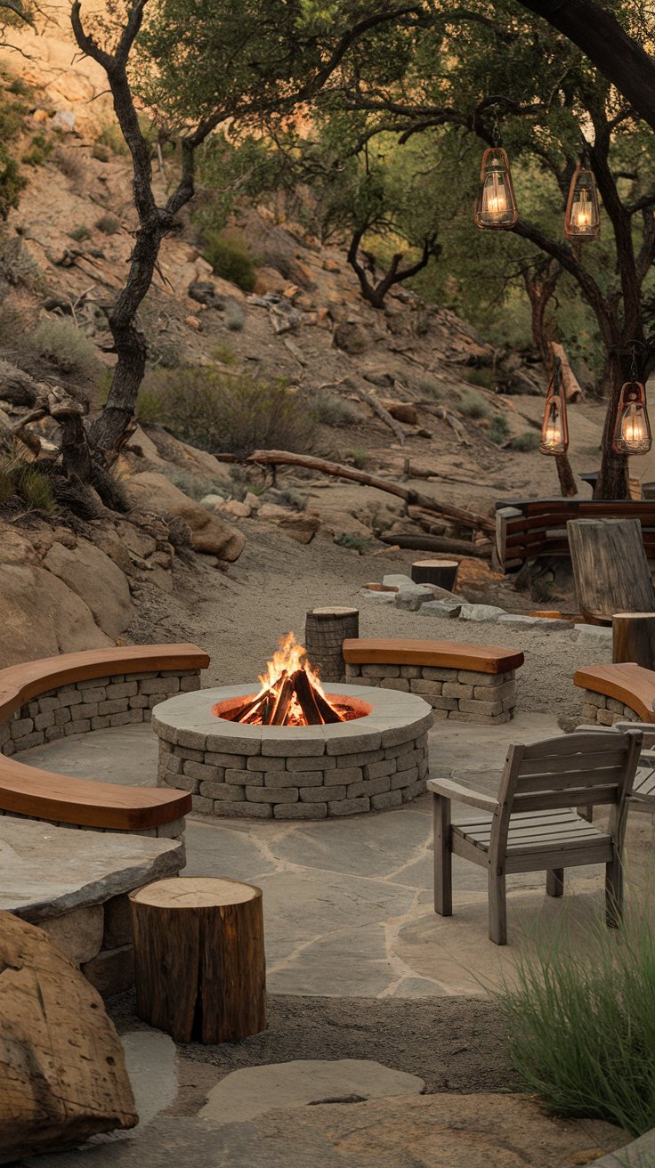 20 Creative Outdoor Fire Pit Area Ideas to Elevate Your Backyard ...