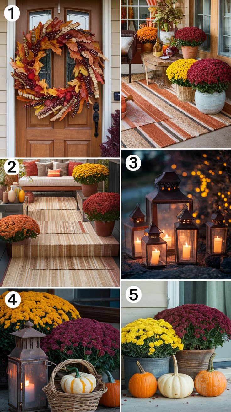 22 Cozy Fall Outdoor Decor Ideas to Transform Your Patio - Harvesthex