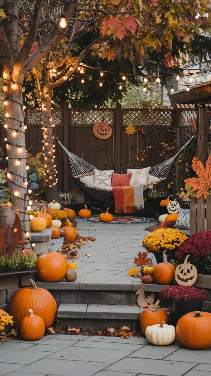 22 Cozy Fall Outdoor Decor Ideas to Transform Your Patio - Harvesthex