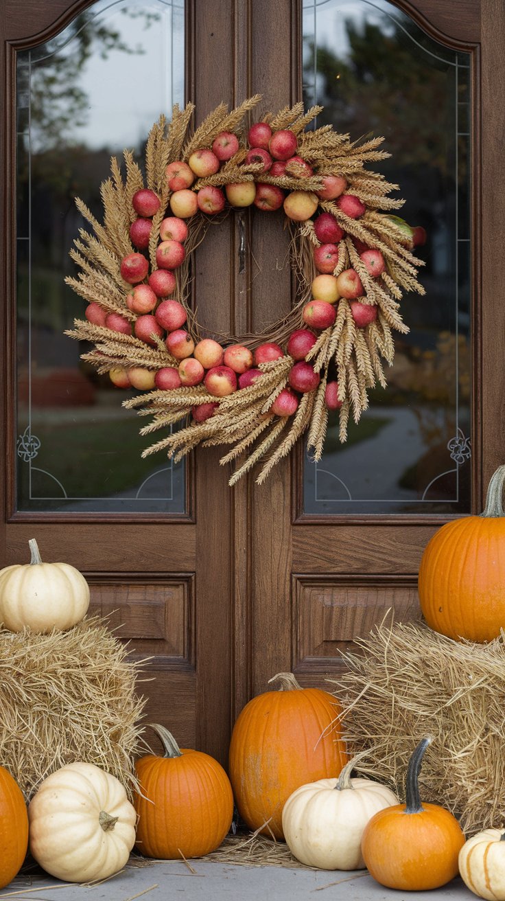 22 Stunning Fall Wreaths for Front Door to Elevate Your Home’s Curb ...