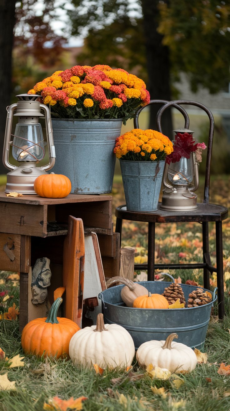 22 Cozy Fall Outdoor Decor Ideas to Transform Your Patio - Harvesthex