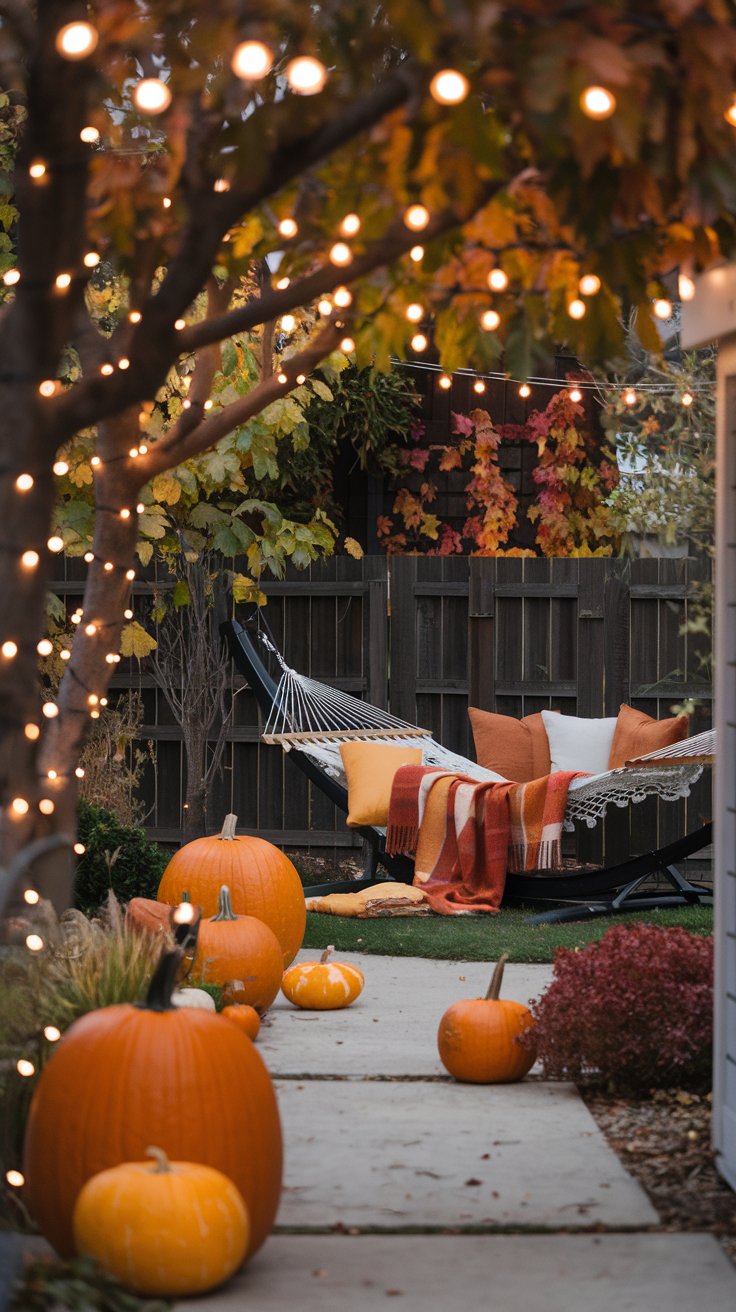 22 Cozy Fall Outdoor Decor Ideas to Transform Your Patio - Harvesthex